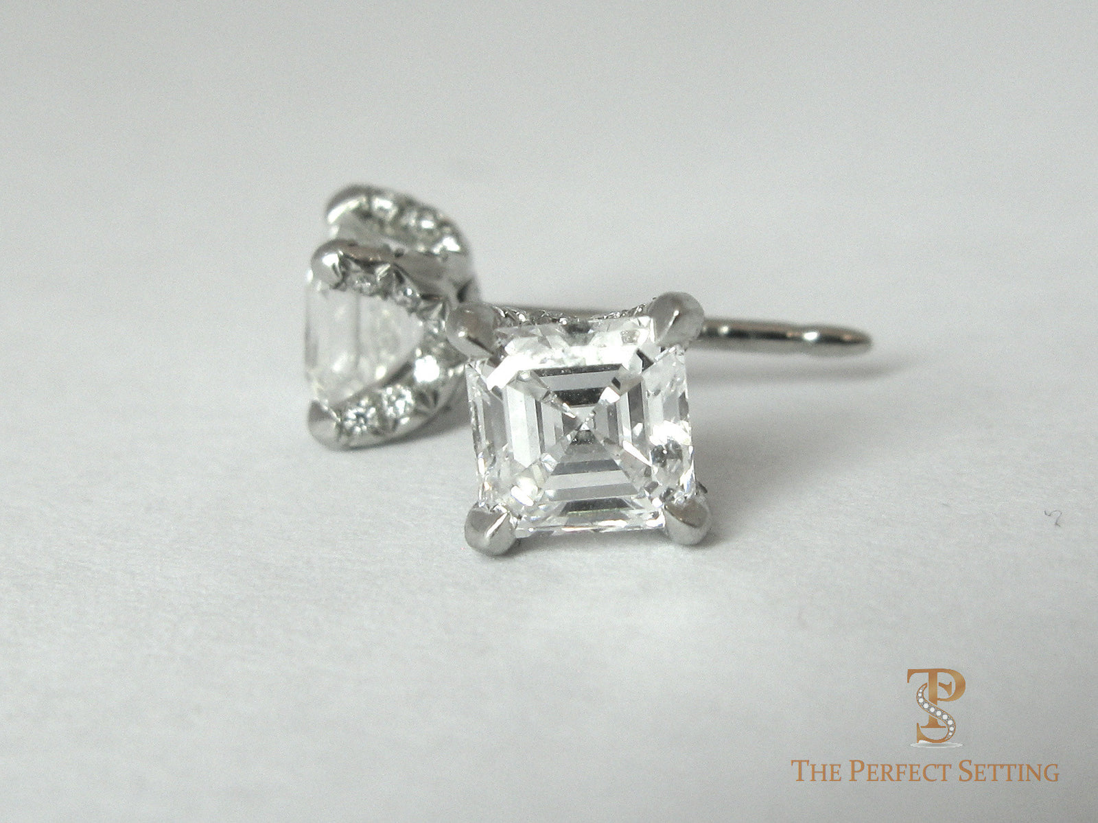 Diamond Studs Martini Setting – The Perfect Setting, Inc
