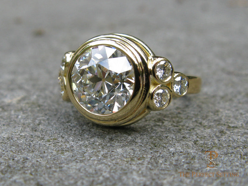 Best-Selling Bezel Set Diamond Ring - Yellow Gold | The Perfect Setting ...