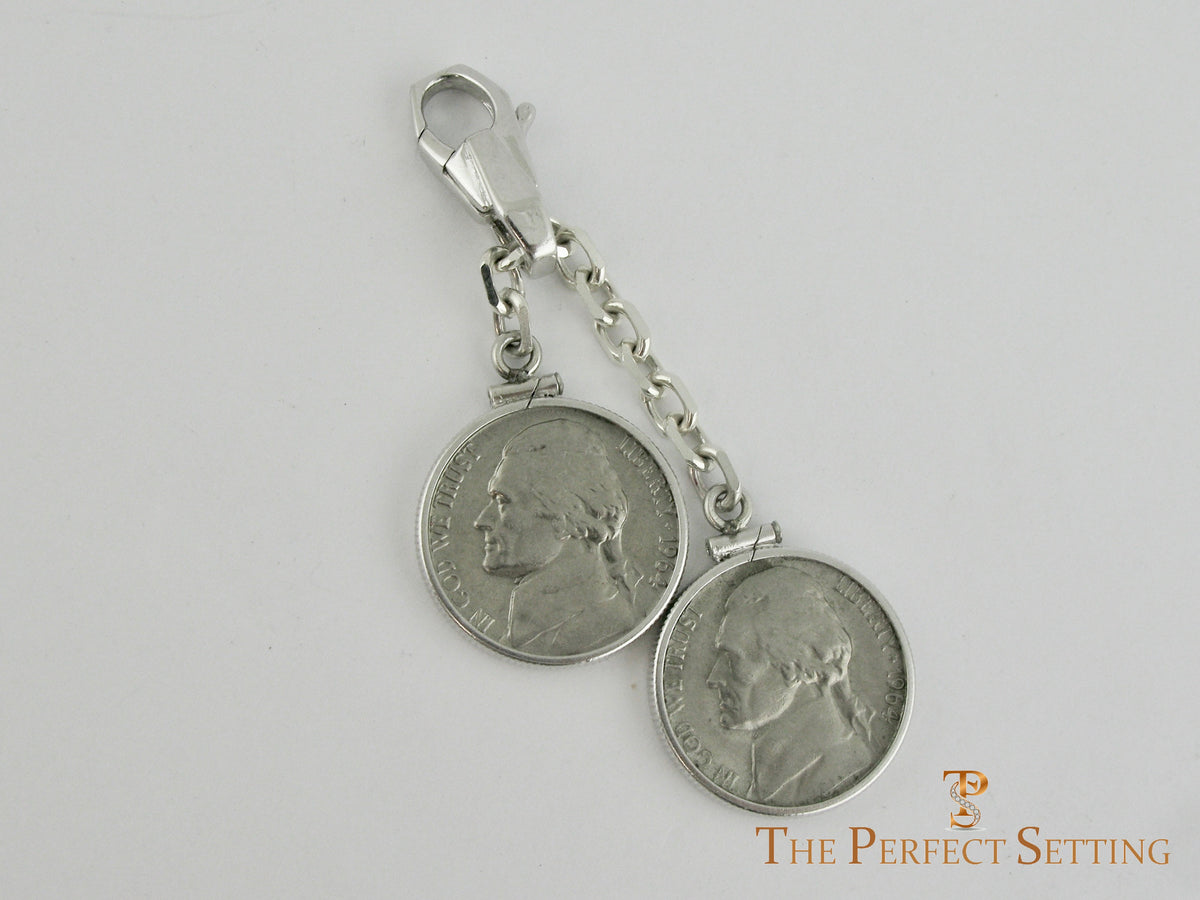 Double Nickels Key Ring 1964 | The Perfect Setting, Inc