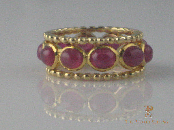 Cabochon Ruby Ring | The Perfect Setting, Inc